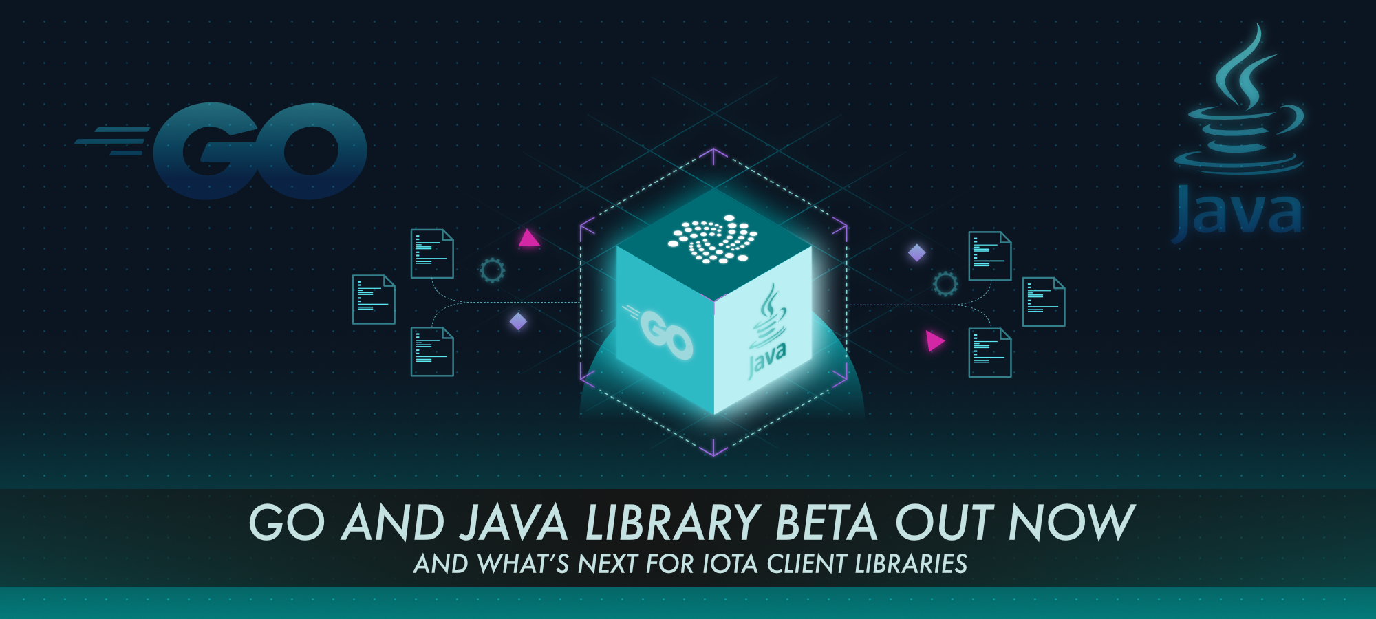 Go and Java Library Beta Out Now and What’s Next for IOTA Client Libraries