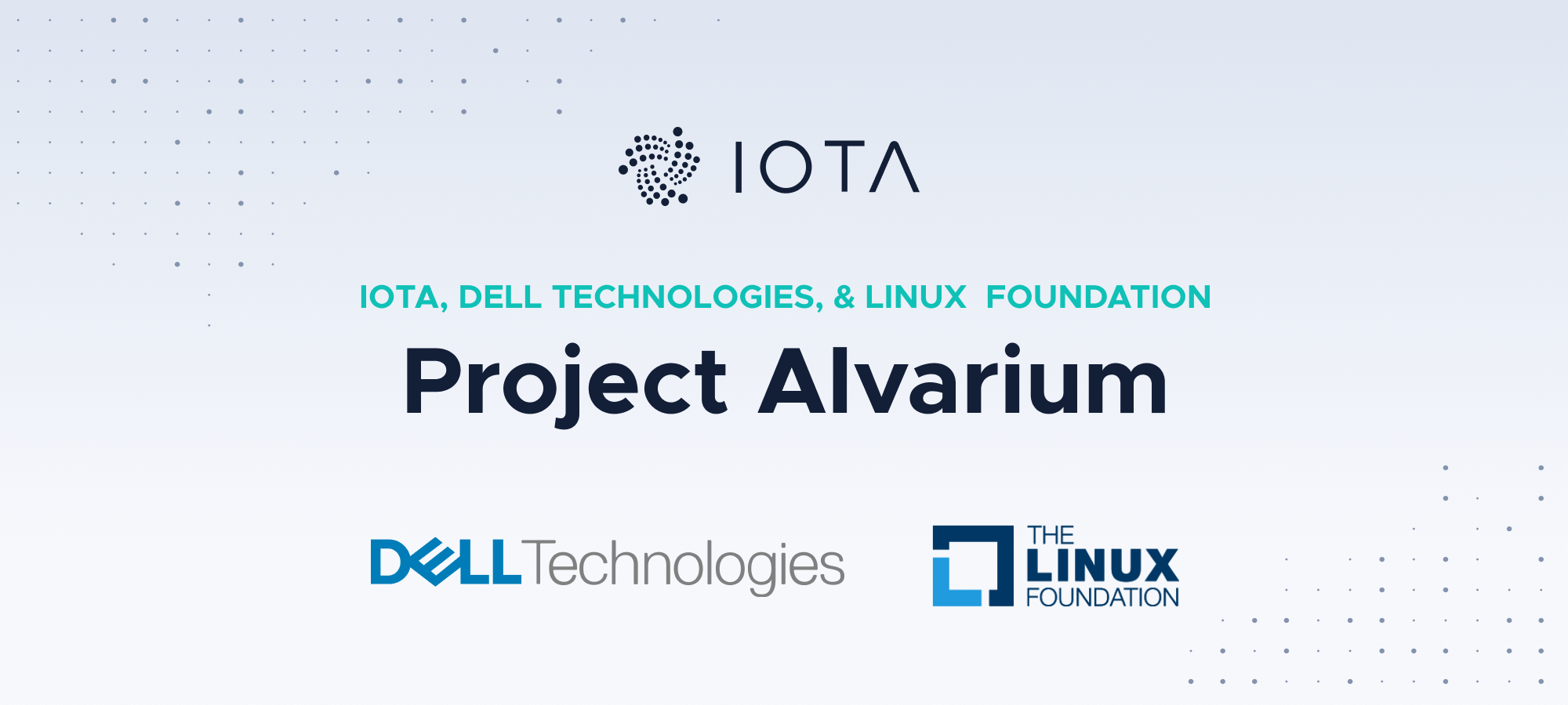 IOTA, Dell Technologies, and the Linux Foundation team up for Project ...