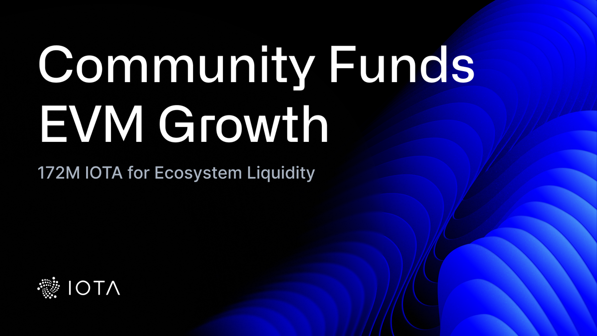 IOTA Community Funds EVM Growth