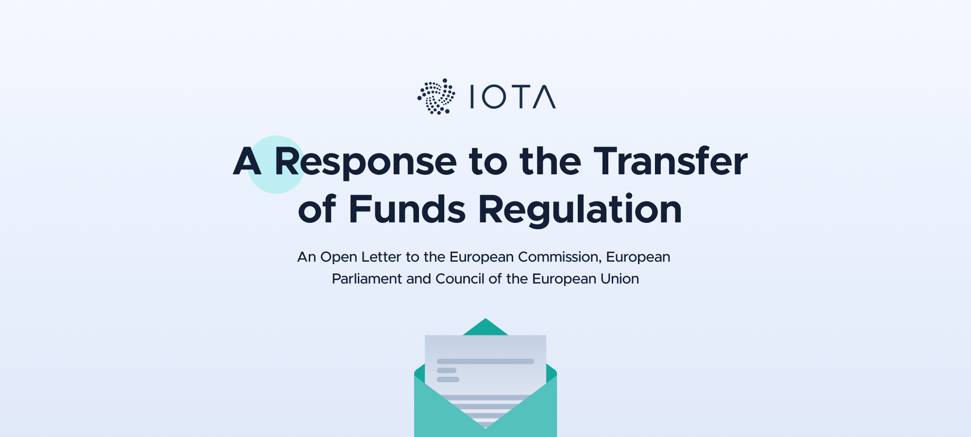 A Response to the Transfer of Funds Regulation