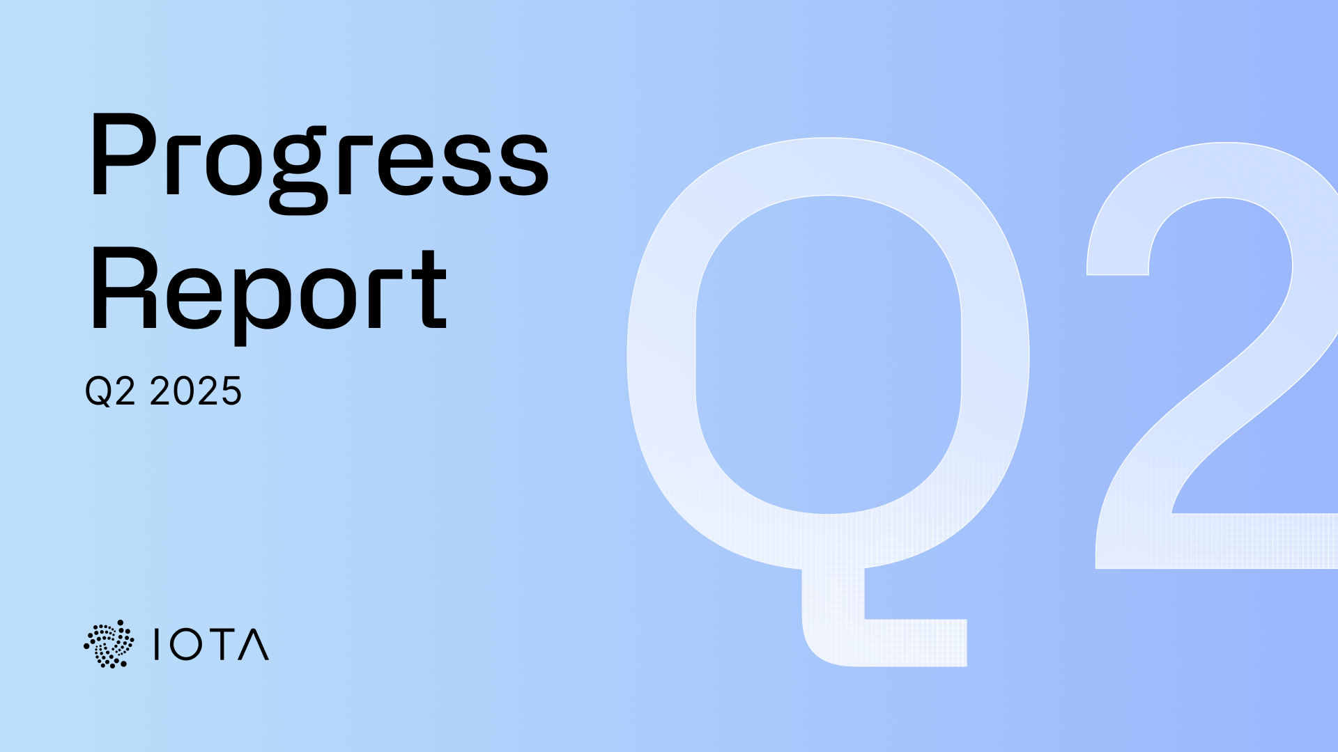 Q2 2025 Progress Report