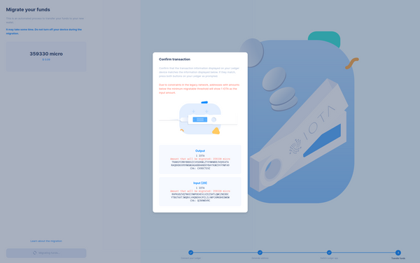 Introducing the IOTA Legacy Migration Tool